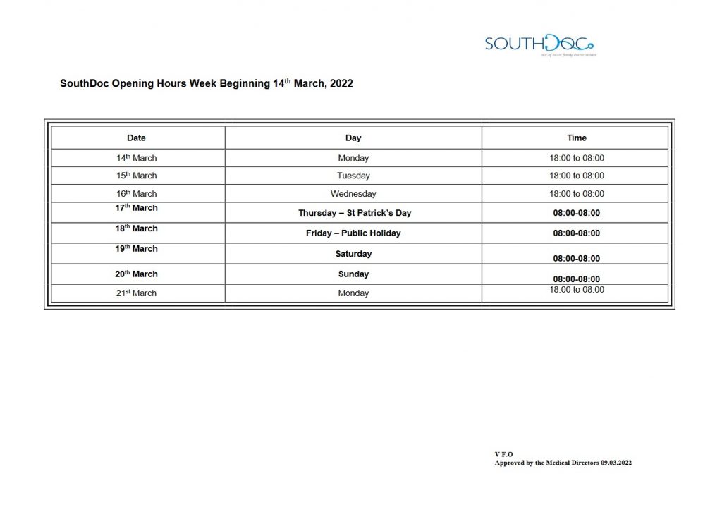southdocStPatricksDay - South Doc